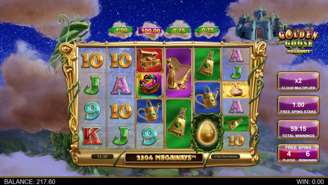 Golden Goose Megaways Casino Game Review - Borgata Online