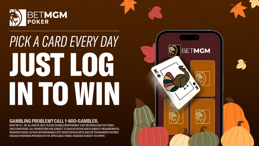 Start Celebrating with BetMGM Poker Pick-a-Card Holiday Edition – BetMGM