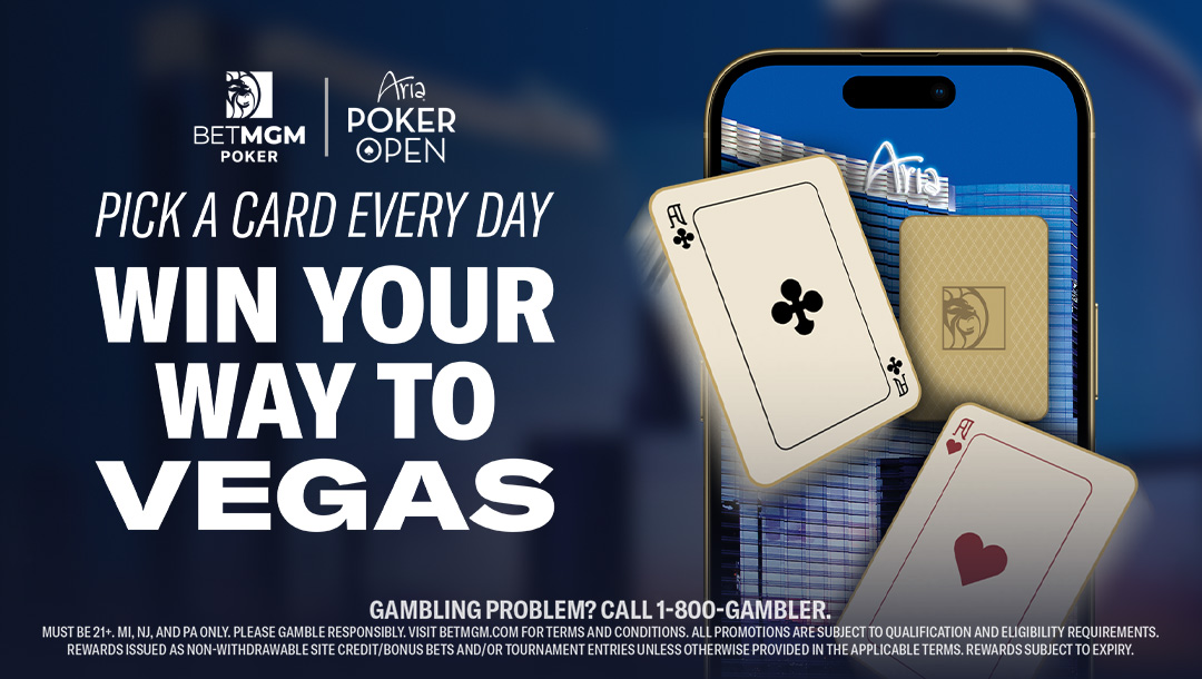 Win Your Way to BetMGM Events at ARIA Poker Open in Las Vegas – BetMGM