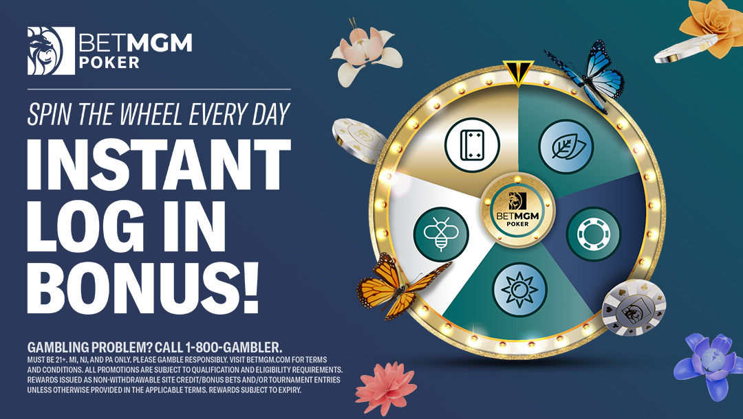 The Instant Login Spring Spin the Wheel Promo Is Here