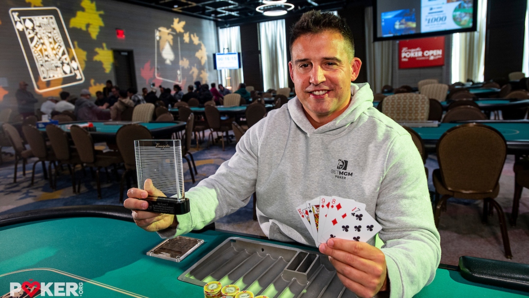 Darren Elias Wins Borgata Fall Poker Open’s Deuce To Seven Championship
